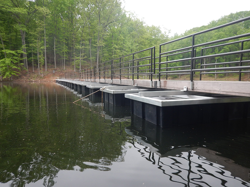 Floating Bridge Installed - Rivanna Water & Sewer Authority